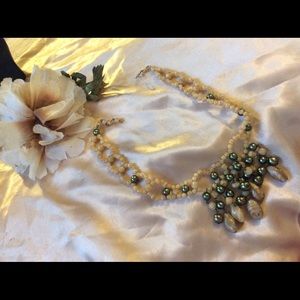 Vintage | Jewelry | Vintage 94 Carmen Miranda Pearl Bead Necklace ...